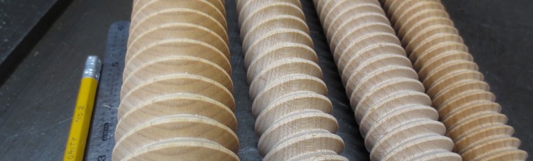 Making Wooden Screws – Timothy Moore Bookbinding Tools