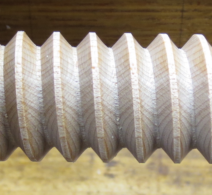 Thread Design for Wooden Screws – Timothy Moore Bookbinding Tools