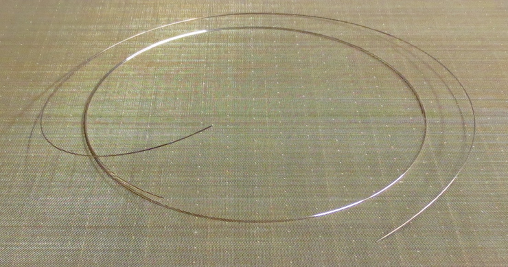 #19 Straightening Paper Mould Laid Wires – Timothy Moore Bookbinding Tools