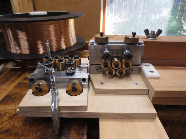 #19 Straightening Paper Mould Laid Wires – Timothy Moore Bookbinding Tools