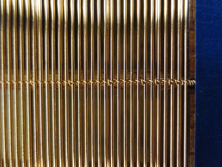 #23 Sewing a Double Faced Laid Mould – Timothy Moore Bookbinding Tools