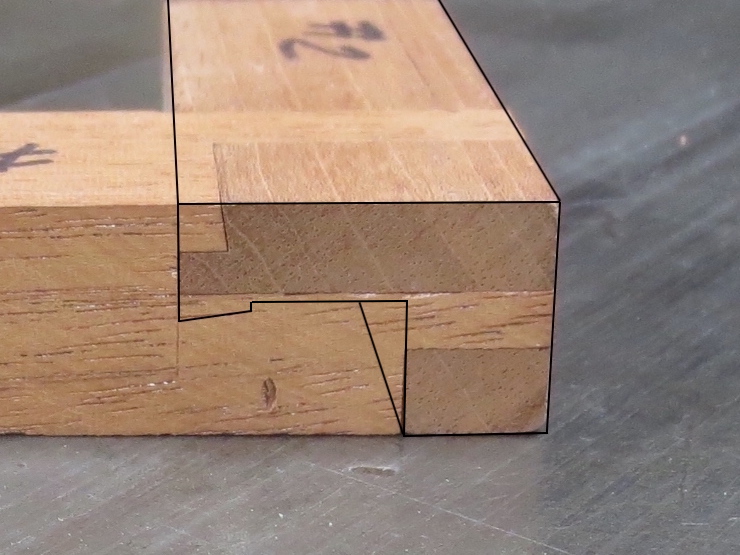 #36 Deckle Joint Dimensions – Timothy Moore Bookbinding Tools